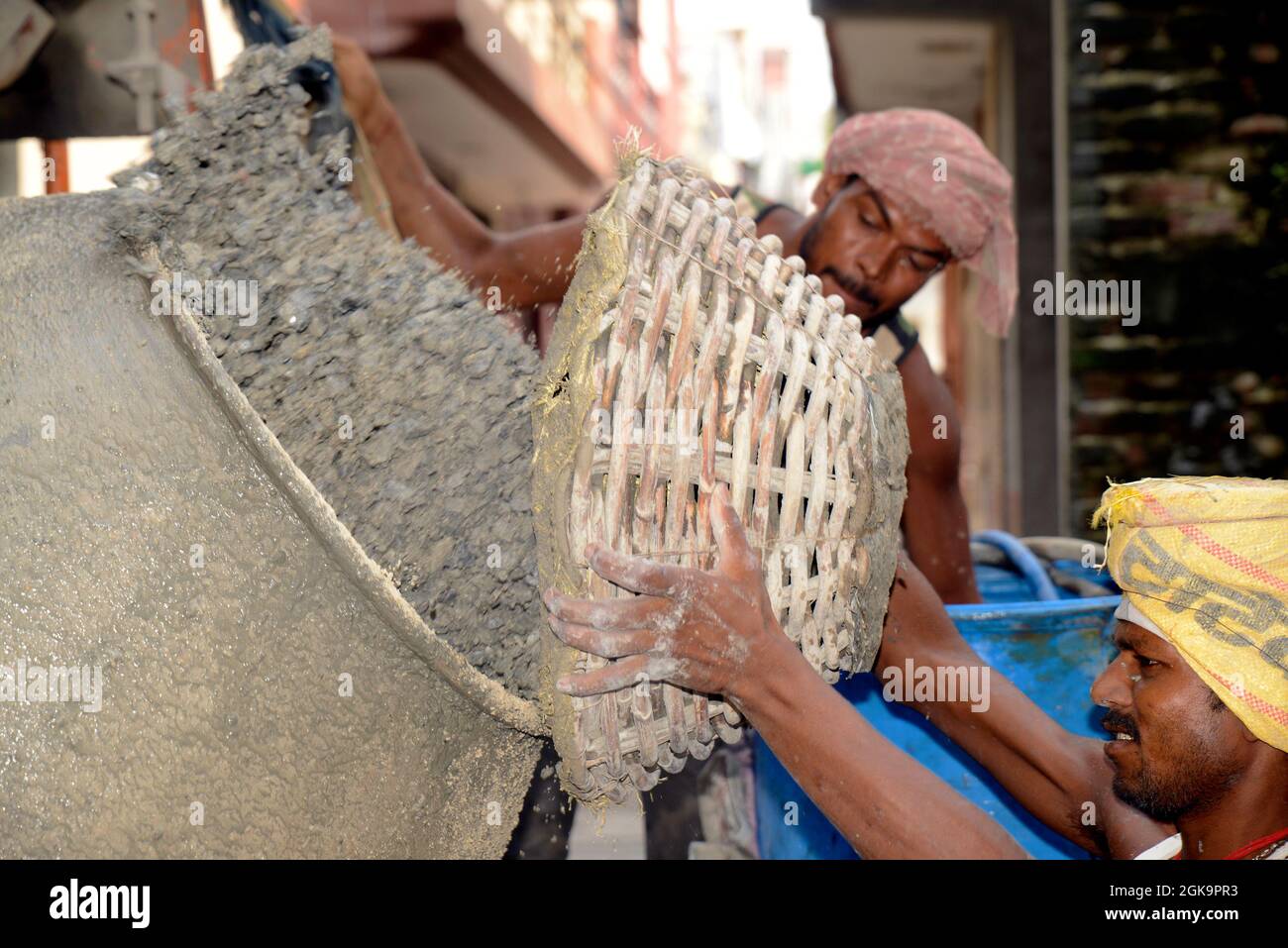 Man At Construction Site Stock Photo - Alamy