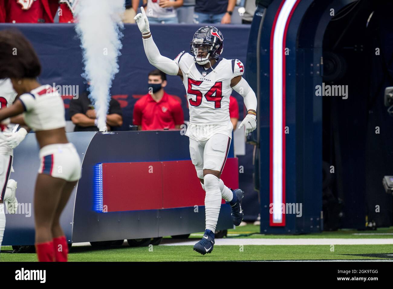 Houston, TX, USA. 12th Sep, 2021. Houston Texans defensive end Jake ...
