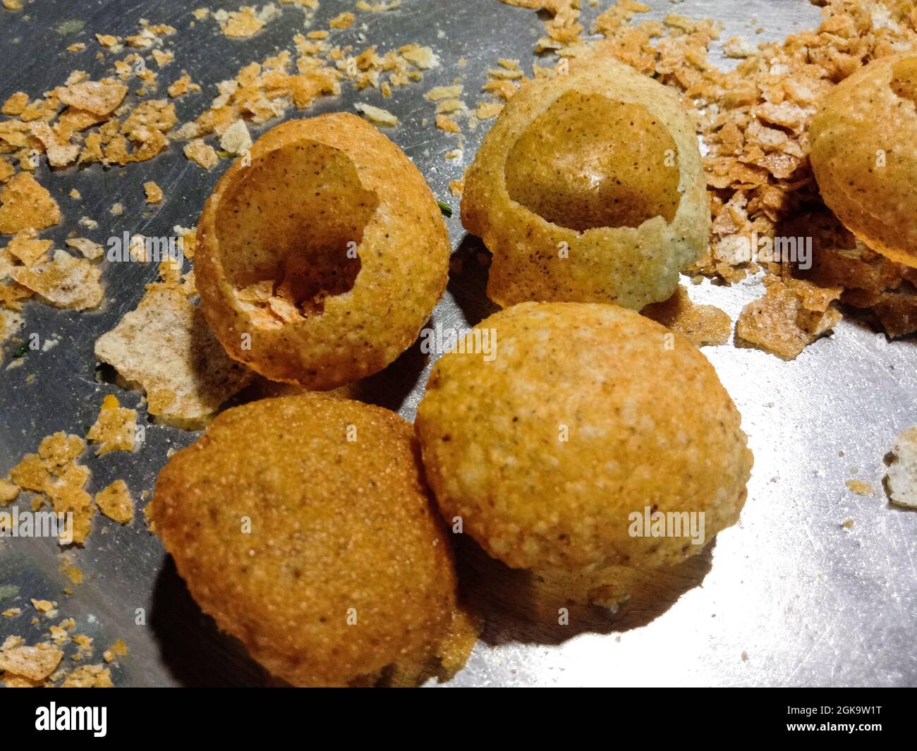 Asian most liked and fried and spicy and tasty food named fucka Stock ...