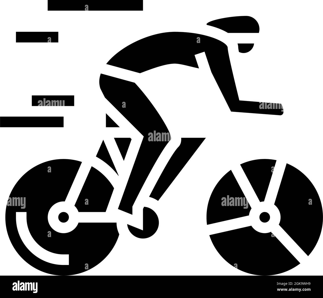 Cycling Sport Glyph Icon Vector Illustration Stock Vector Image Art cycling-sport-glyph-icon-vector-illustration-stock-vector-image-art
