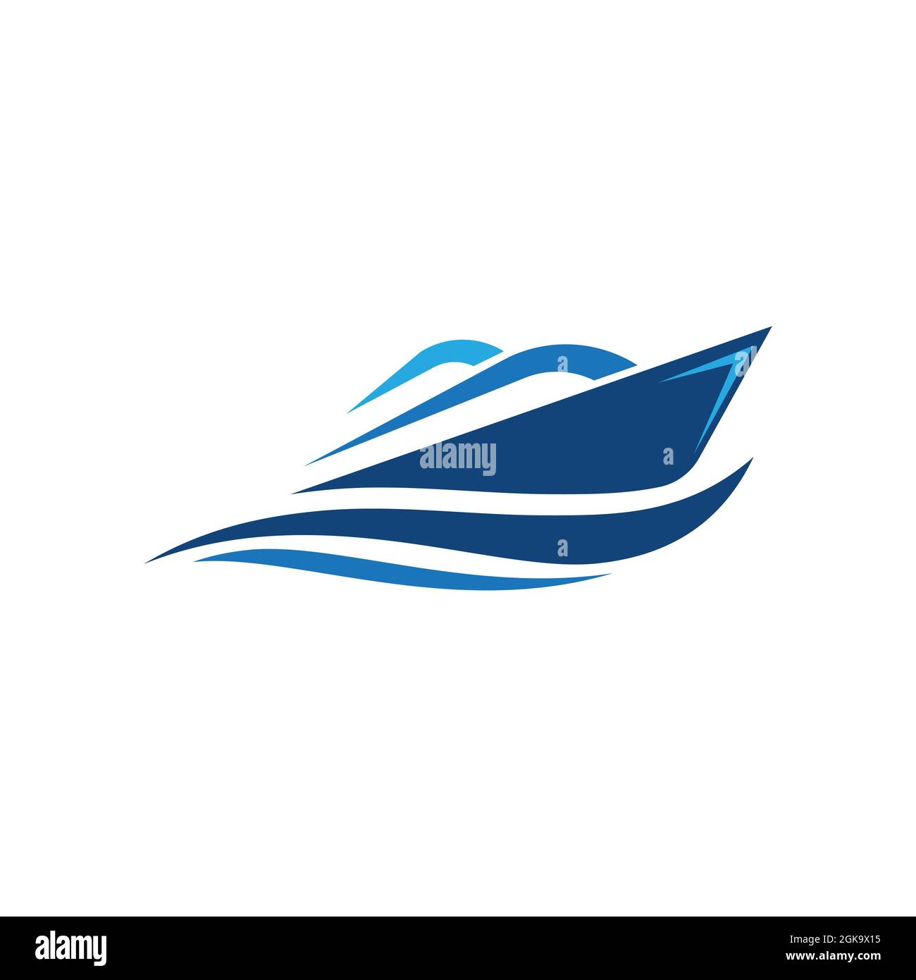Cruise ship speed Template vector icon illustration design Stock Photo ...