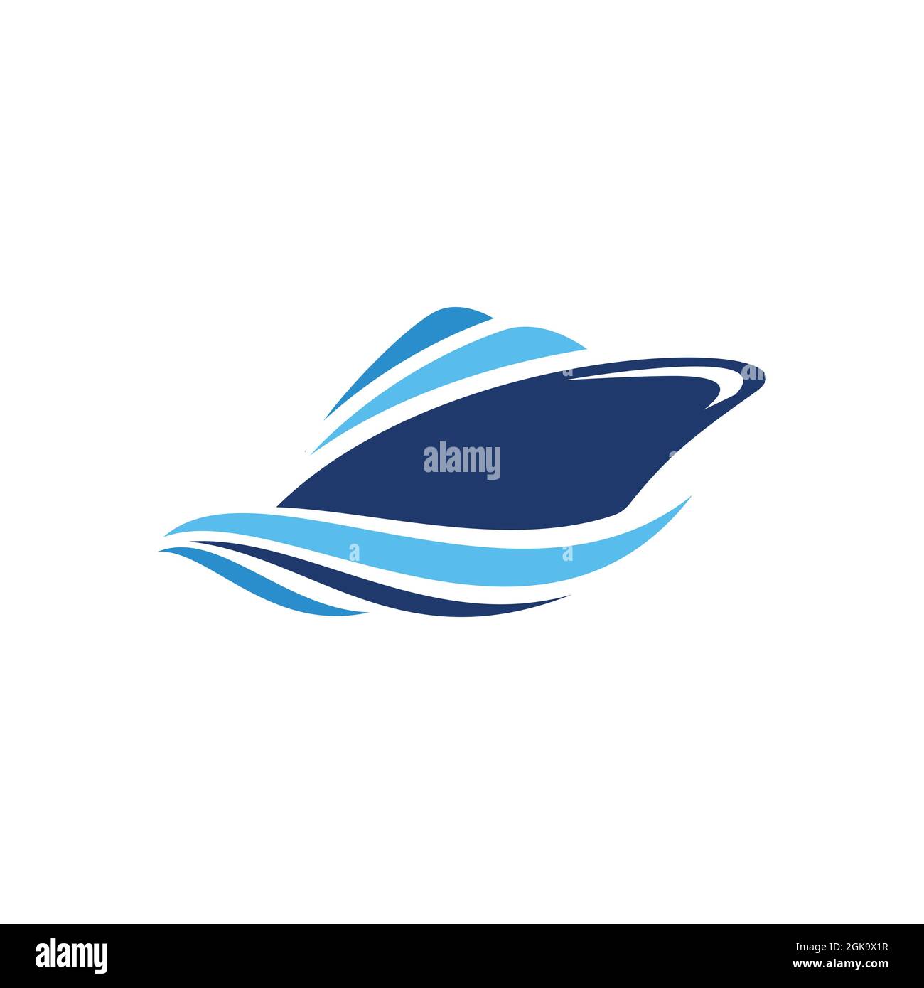 Cruise ship speed Template vector icon illustration design Stock Photo ...