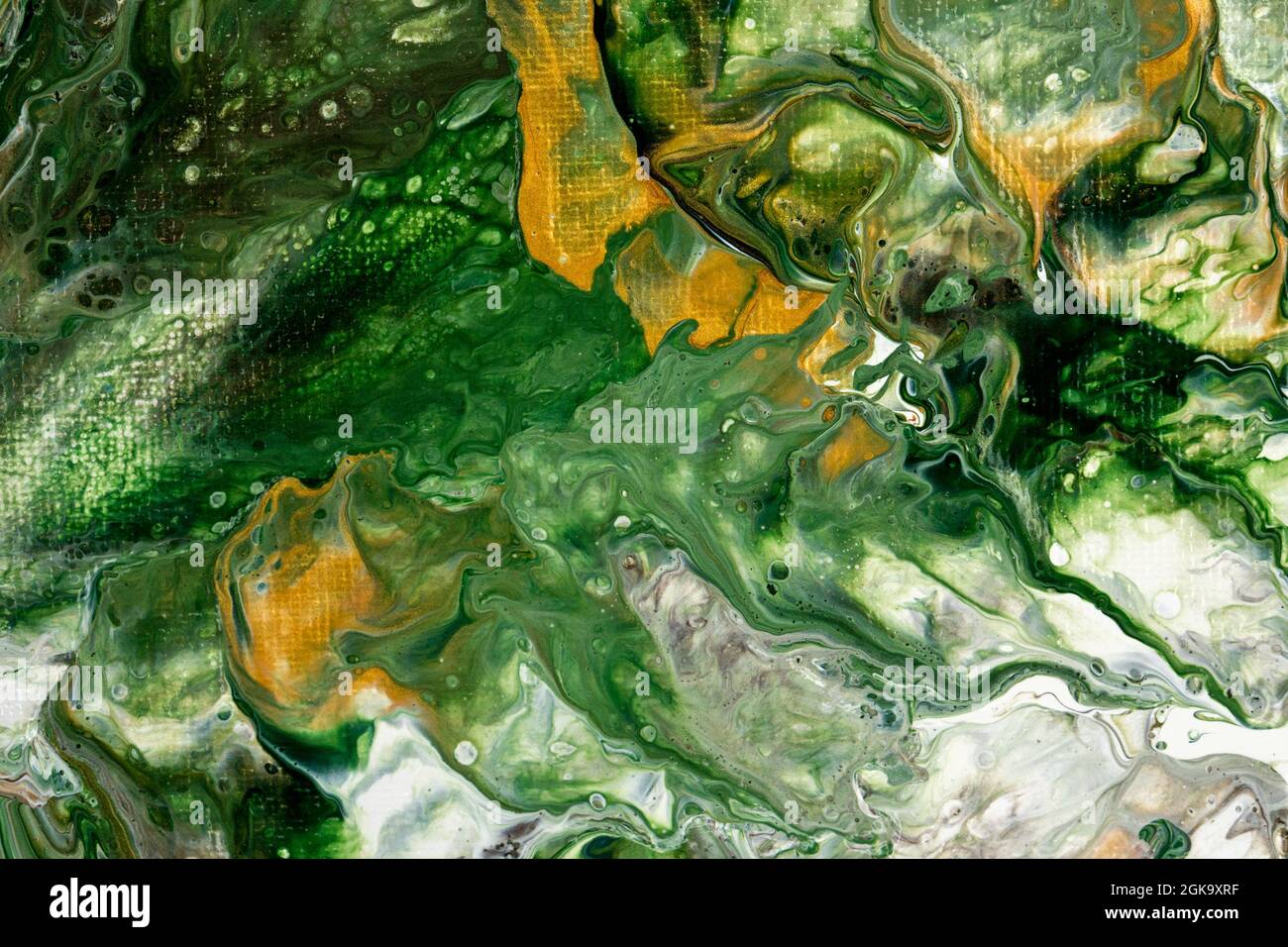 Abstract Fluid Art Painting Background. Acrylic Pour. Marble texture. Modern Contemporary Art ...