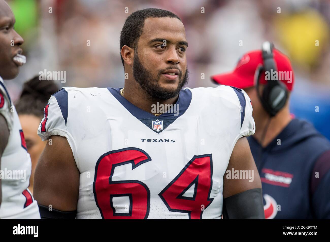 September 12, 2021: Houston Texans offensive guard Justin McCray (64 ...