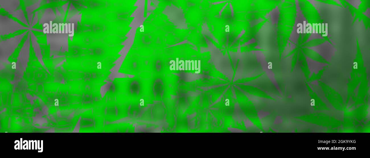 An abstract cannabis leaf pattern background image Stock Photo - Alamy