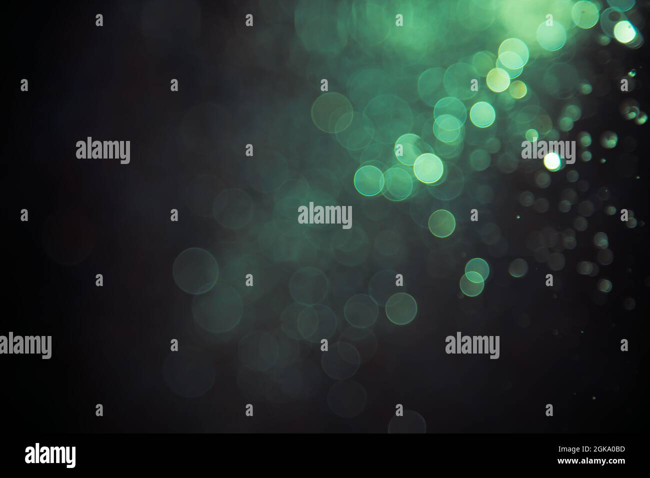 bokeh of water fly and lights on black background Stock Photo - Alamy