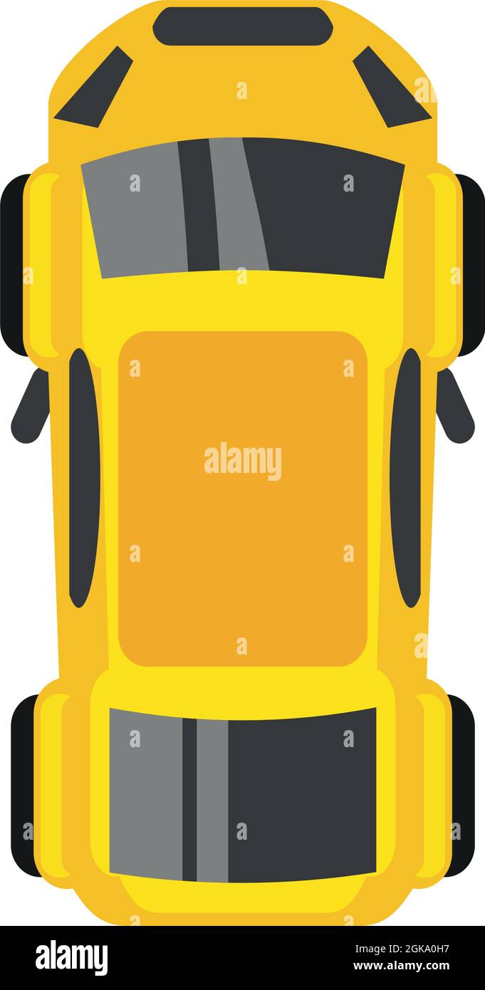 top view car Stock Vector Image & Art - Alamy