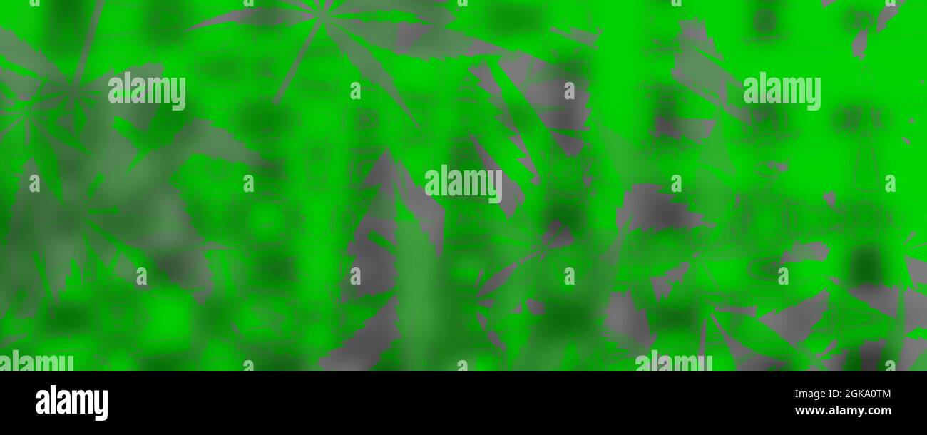 An abstract cannabis leaf pattern background image Stock Photo - Alamy