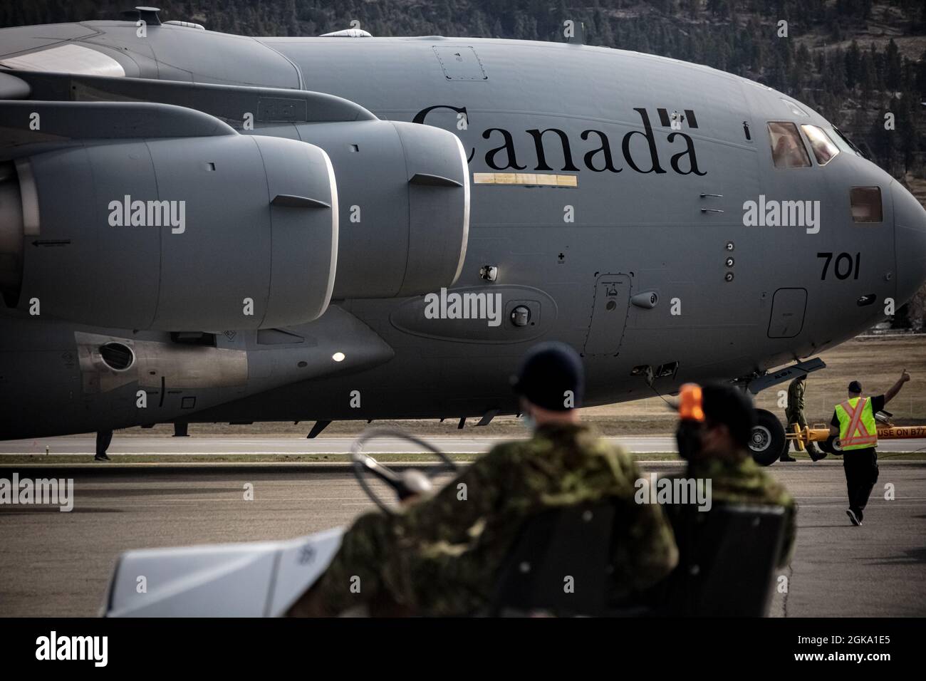 RCAF Cargo plane Stock Photo - Alamy