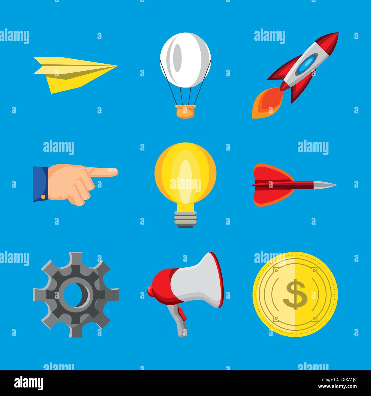 disruptive innovation icons Stock Vector Image & Art - Alamy