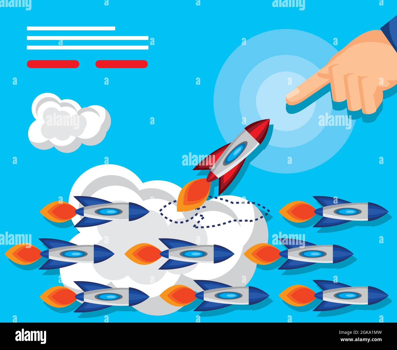 think differently theme Stock Vector Image & Art - Alamy