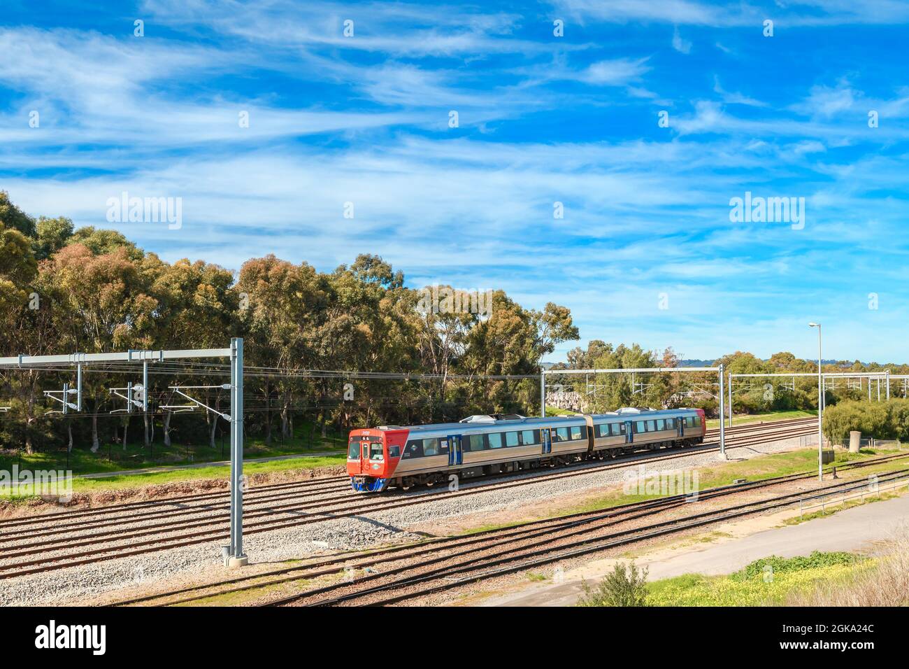 Adelaide, South Australia - August 4, 2019: Adelaide Metro Passenger ...