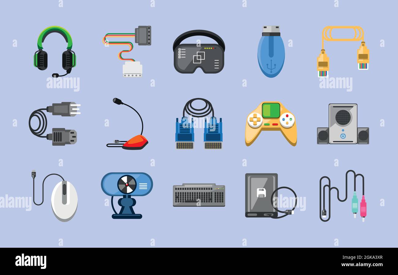 Part computers Stock Vector Images - Alamy