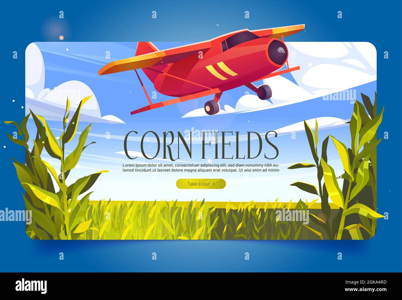 In flight with fodder Stock Vector Images - Alamy