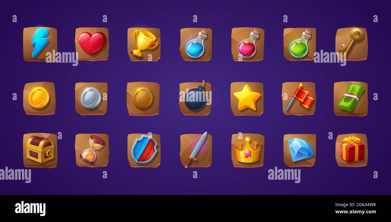 Cartoon shield hi-res stock photography and images - Alamy