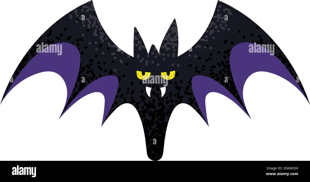 bat creature flying halloween icon Stock Vector Image & Art - Alamy