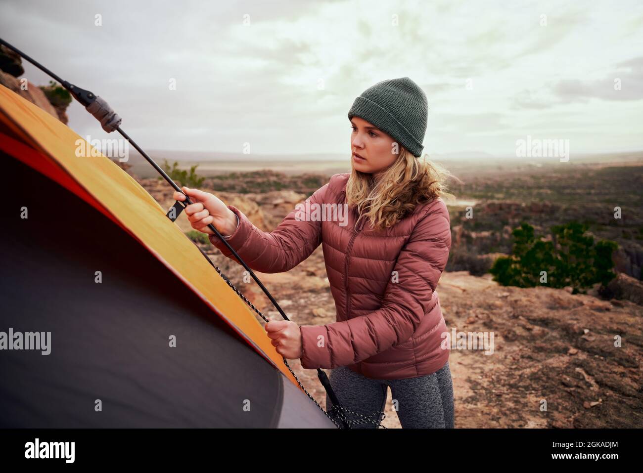 Exploring tent hi-res stock photography and images - Alamy