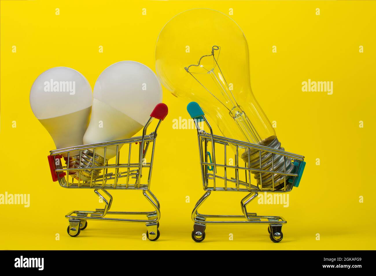 Two led lamps hi-res stock photography and images - Alamy