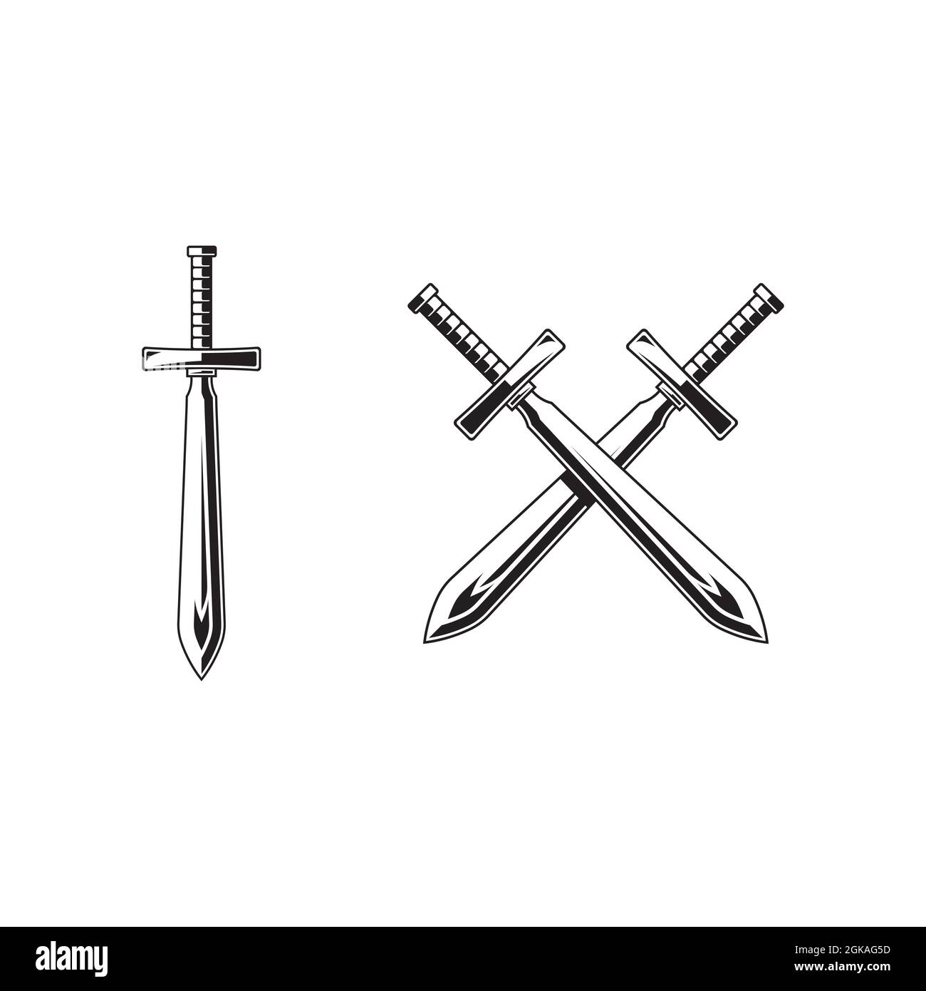 Knight Sword Drawing