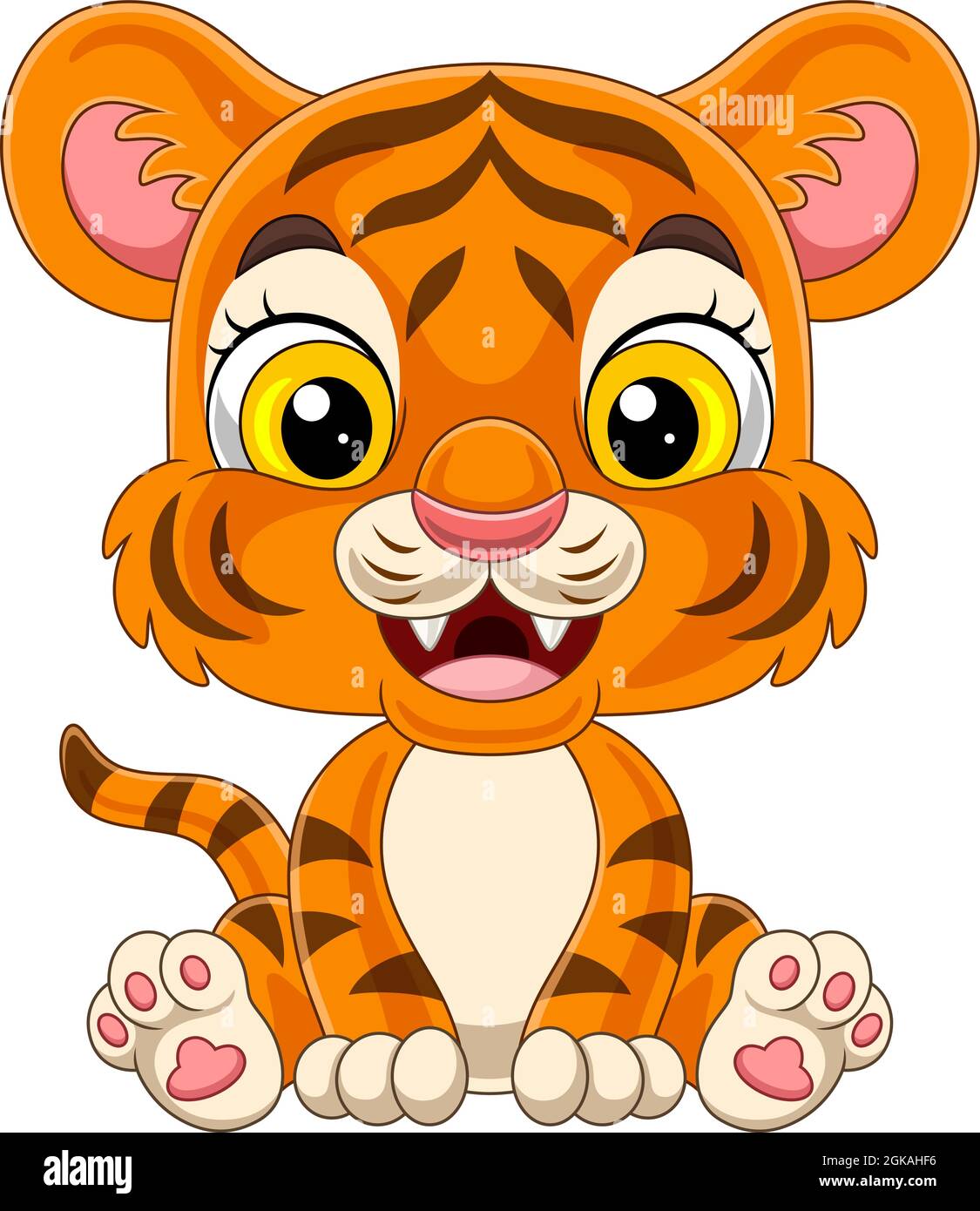 Happy Baby Tiger