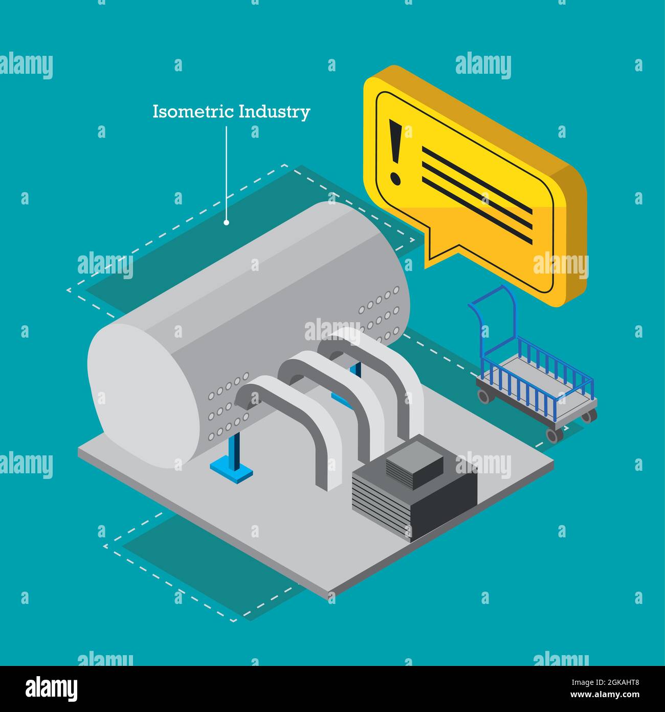 isometric industry tank Stock Vector Image & Art - Alamy
