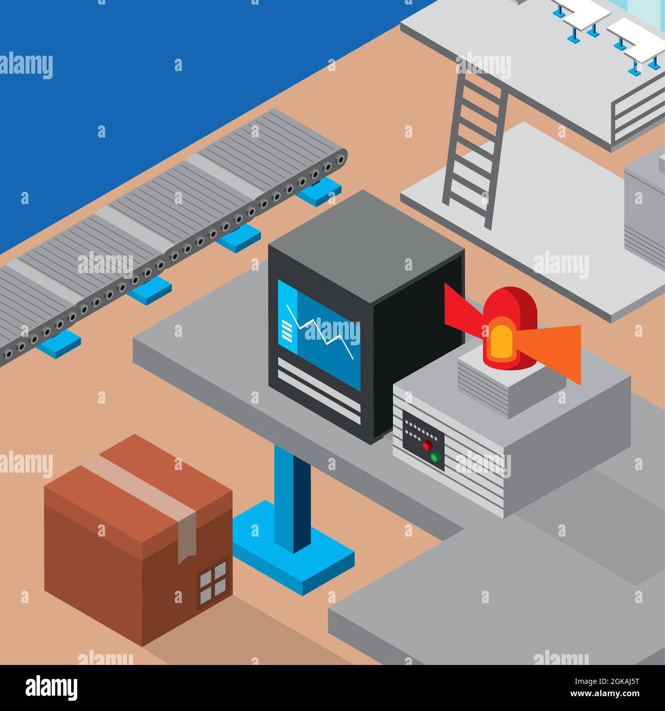 industry process production Stock Vector Image & Art - Alamy