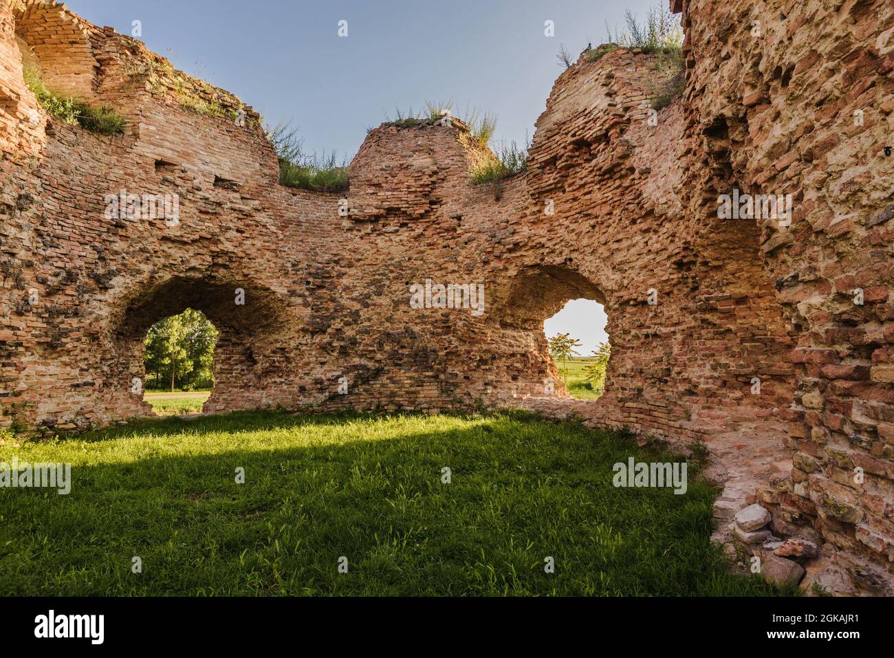Bac Medieval Fortress Wall Ruins Stock Photo - Alamy
