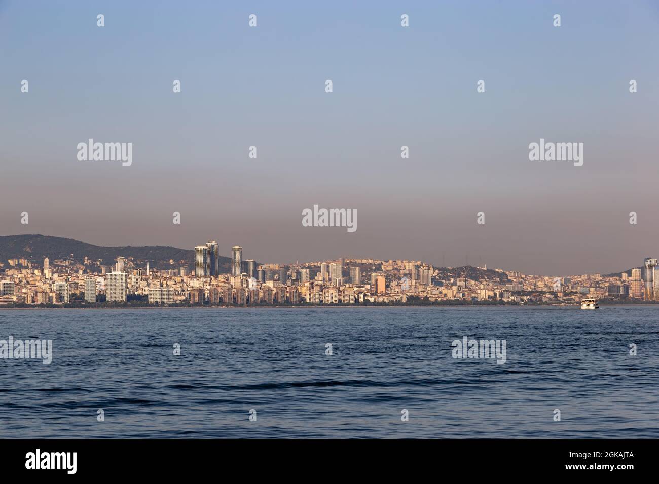 The coast of Istanbul view from Marmara sea, Turkey Stock Photo - Alamy