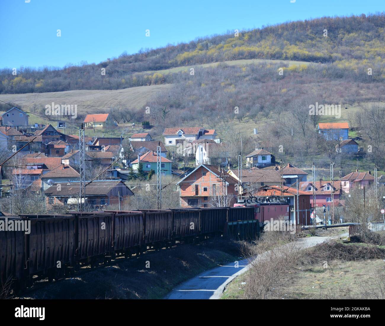 Belgrade blue train hi-res stock photography and images - Alamy