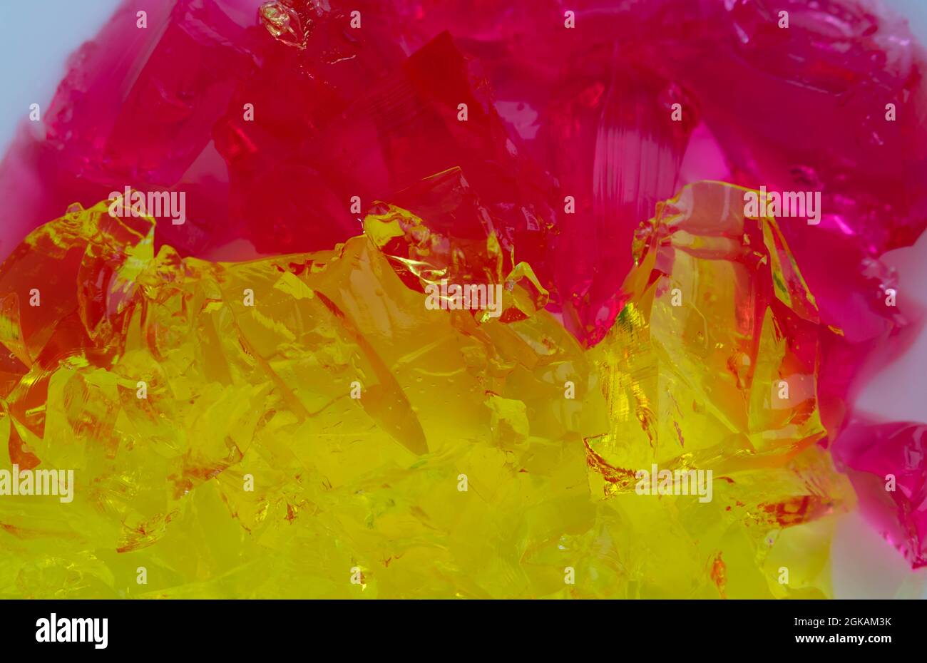 Red jelly cubes hi-res stock photography and images - Alamy