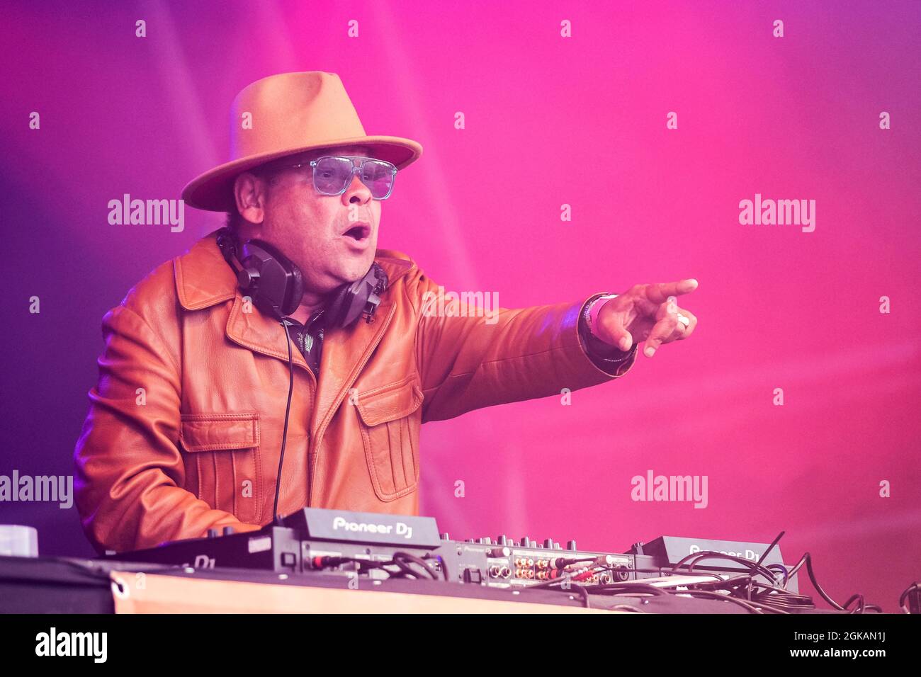 Soul and Funk DJ Craig Charles performing at the Cambridge Club ...
