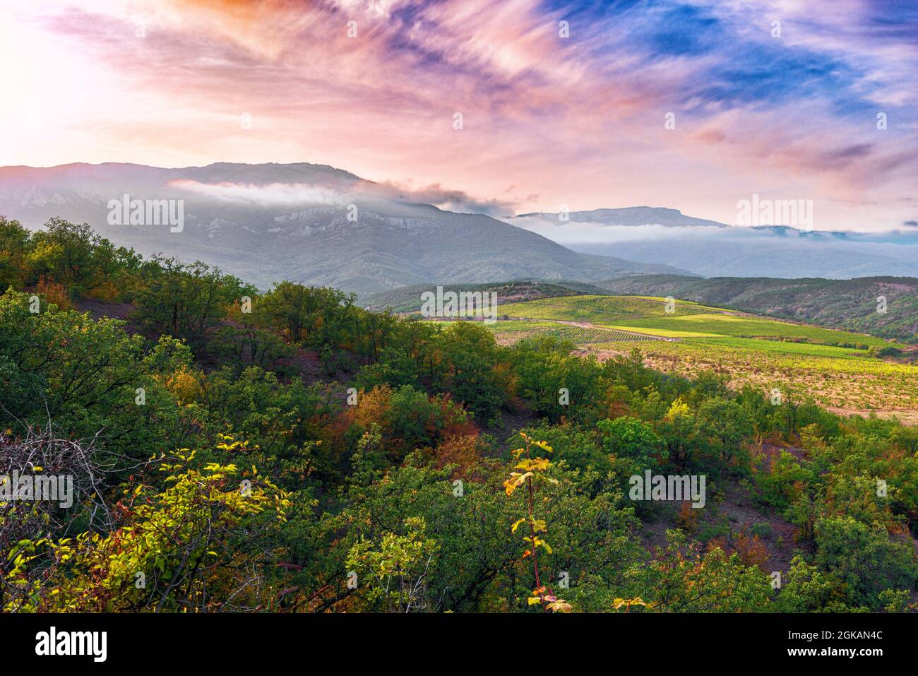 Beautiful cloudy sky dawn hi-res stock photography and images - Alamy