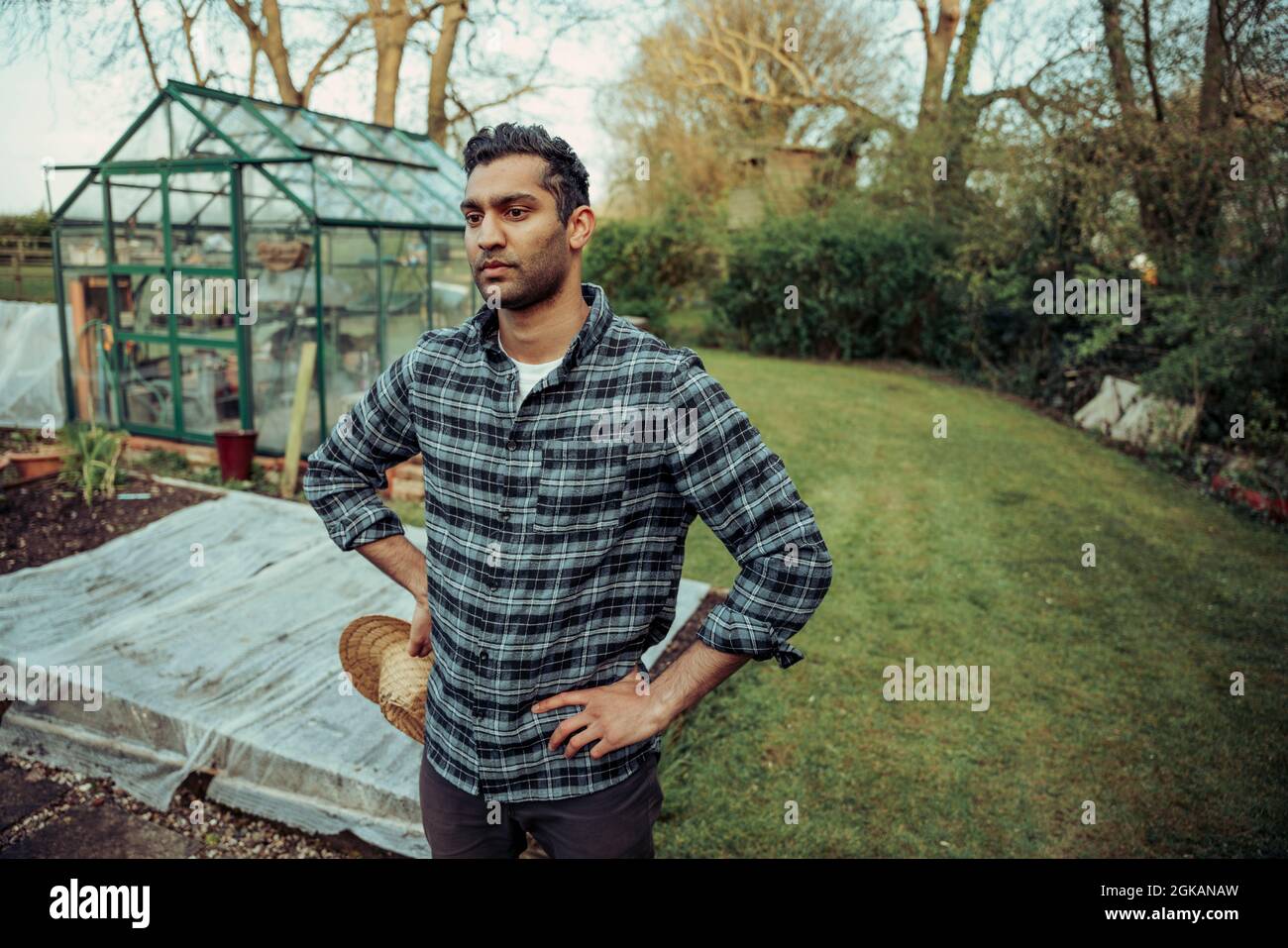 Tired farmer hi-res stock photography and images - Alamy