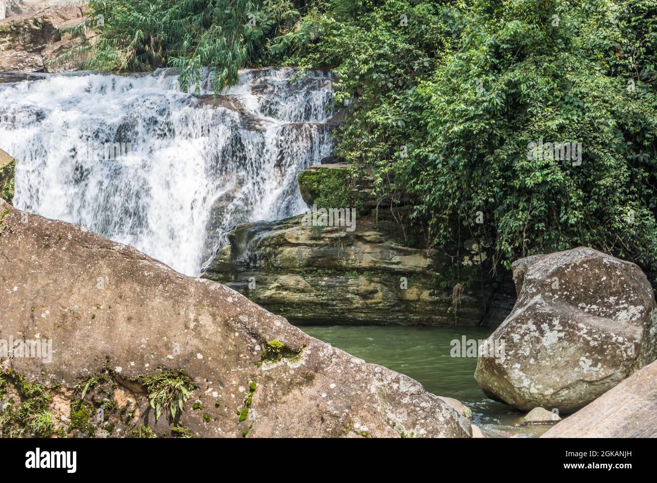 Different View of Ramboda Falls Nuwara Eliya, Sri Lanka Stock Photo - Alamy