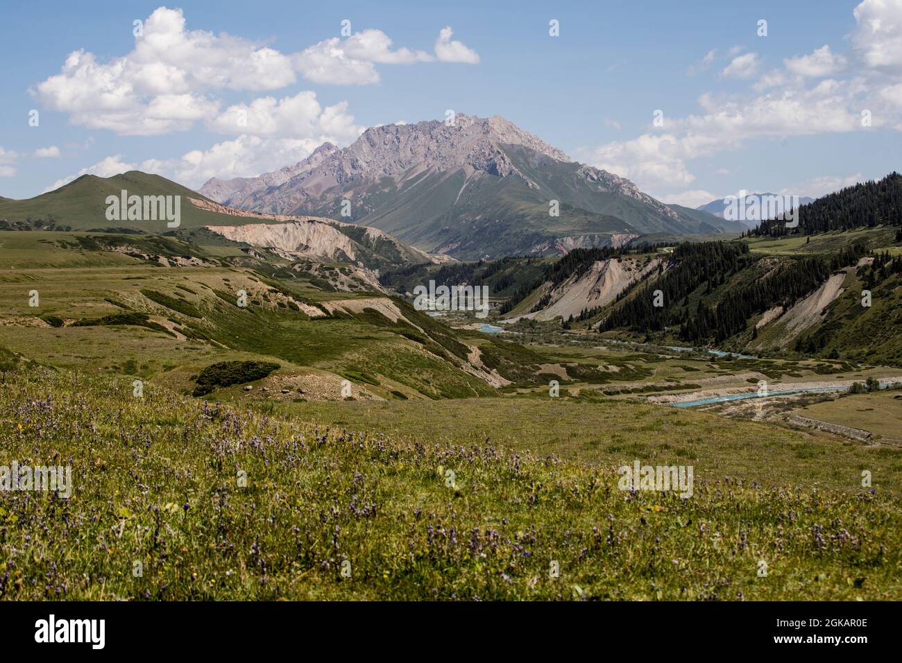 Kol Tor lake in the At Bashi region of Kyrgyzstan Stock Photo - Alamy