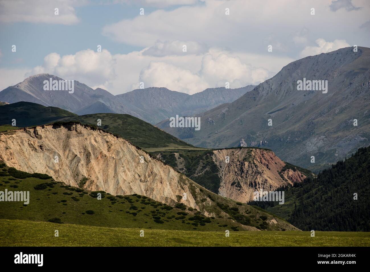 Kol Tor lake in the At Bashi region of Kyrgyzstan Stock Photo - Alamy