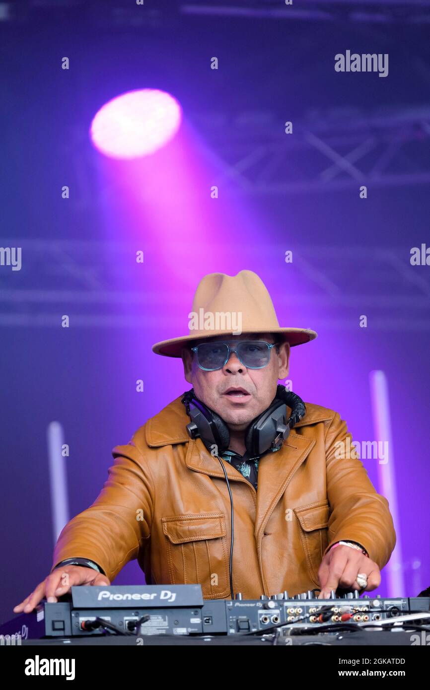 Soul and Funk DJ Craig Charles performing at the Cambridge Club ...