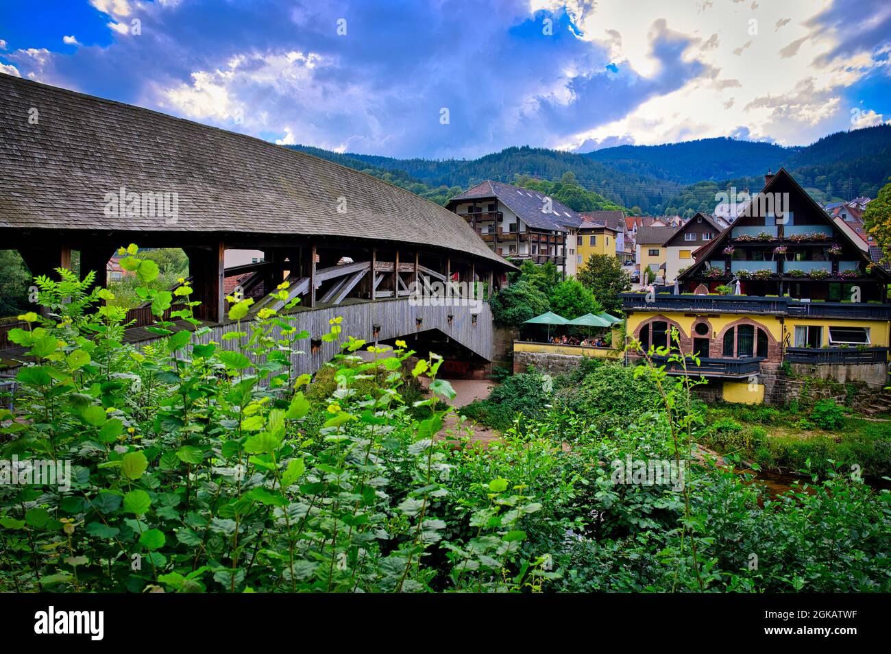 Forbach Schwarzwald Black Forest Germany Stock Photo - Alamy