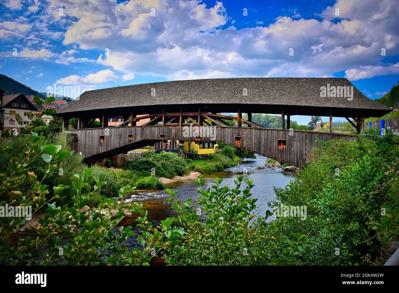 Forbach Schwarzwald Black Forest Germany Stock Photo - Alamy