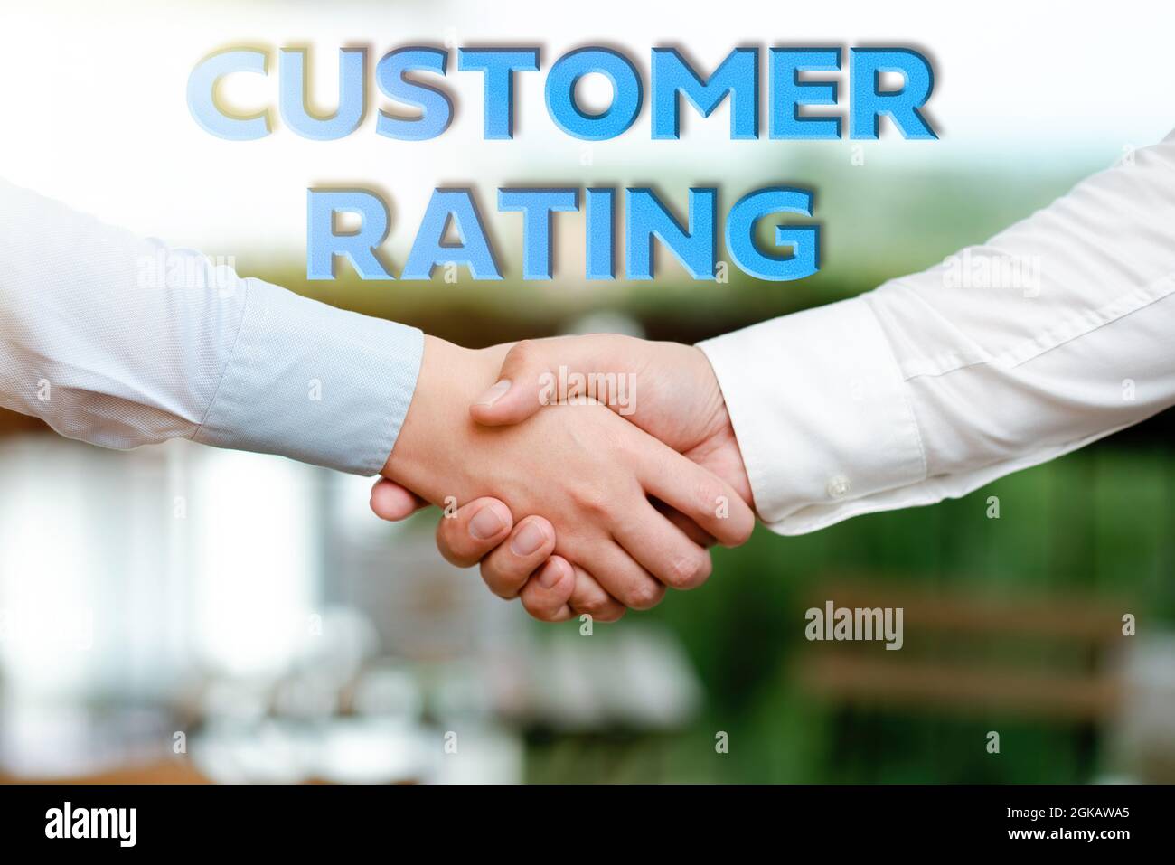 Conceptual caption Customer Rating. Business approach gauge the ...