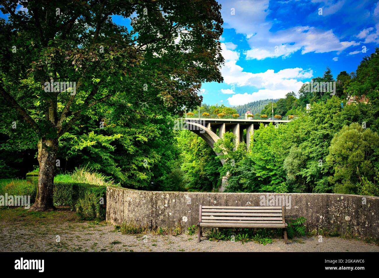 Forbach Schwarzwald Black Forest Germany Stock Photo - Alamy