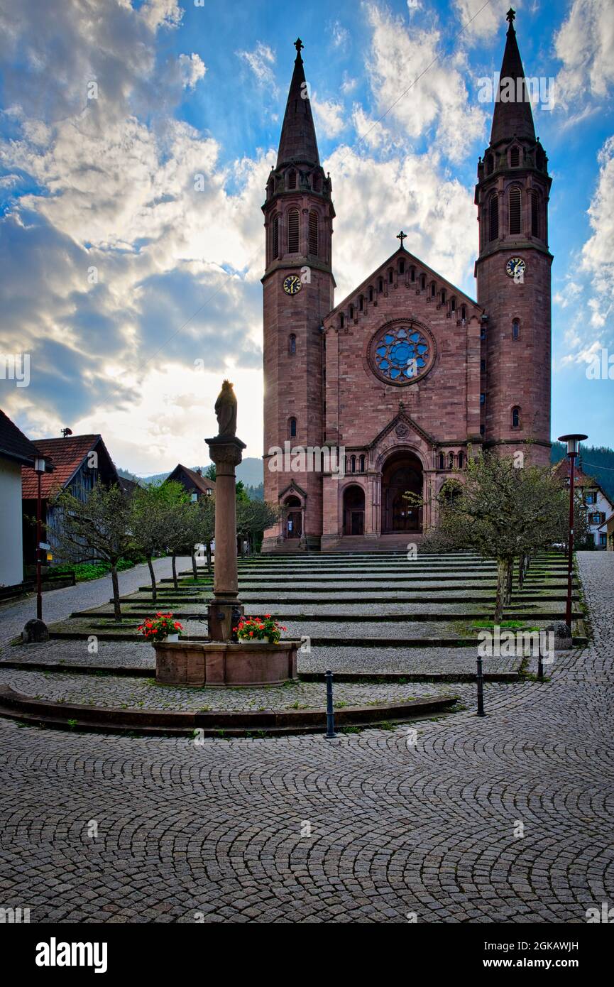 Forbach Schwarzwald Black Forest Germany Stock Photo - Alamy