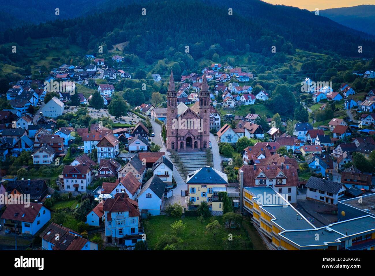 Forbach Schwarzwald Black Forest Germany Stock Photo - Alamy