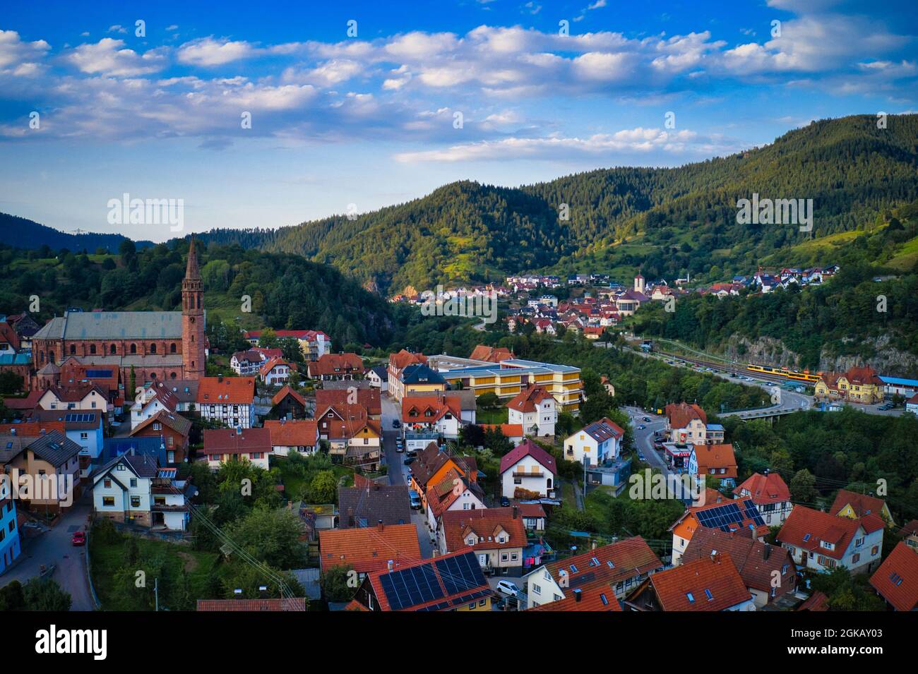 Forbach Schwarzwald Black Forest Germany Stock Photo - Alamy