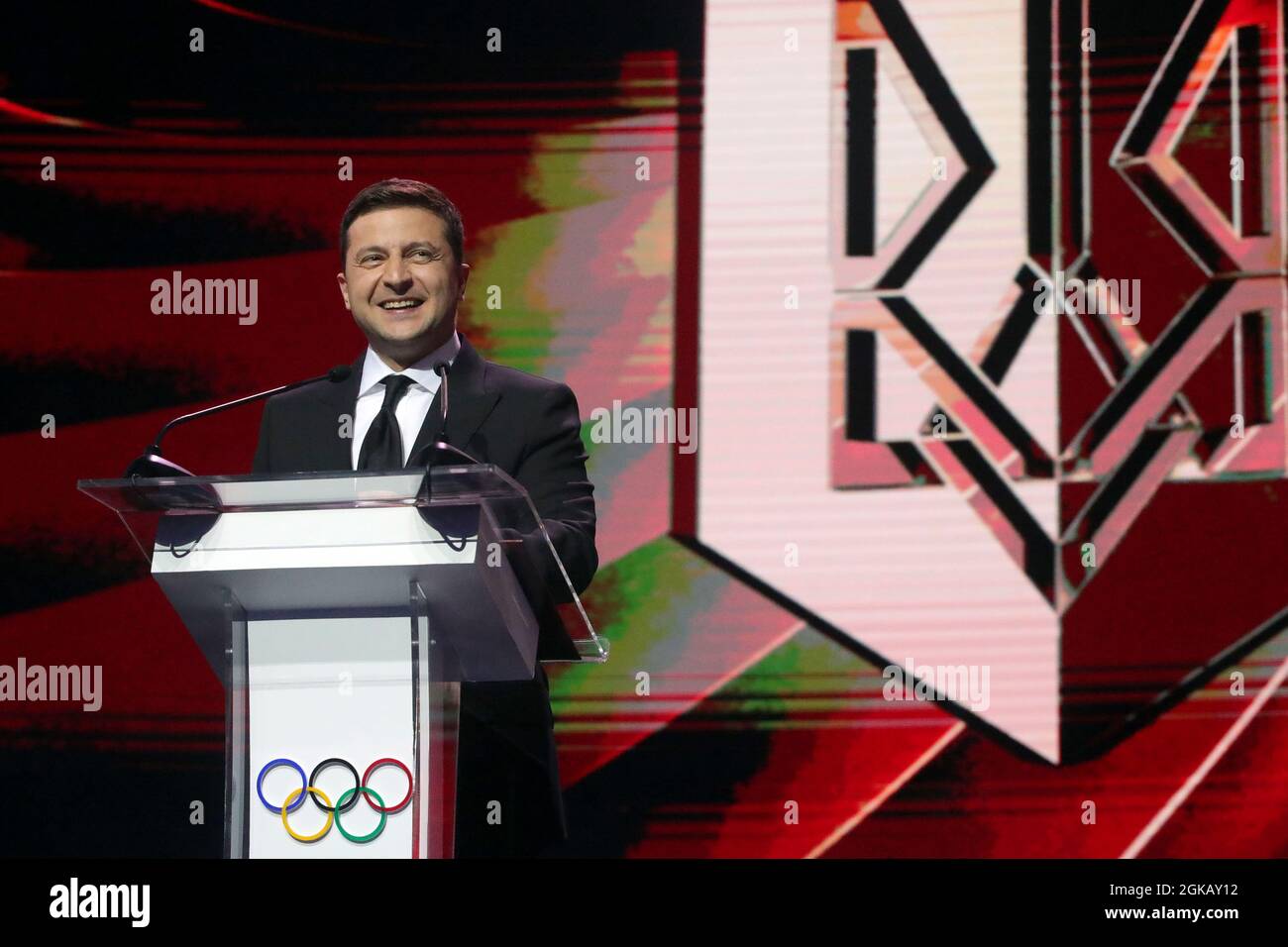 Non Exclusive: KYIV, UKRAINE - SEPTEMBER 11, 2021 - President of ...