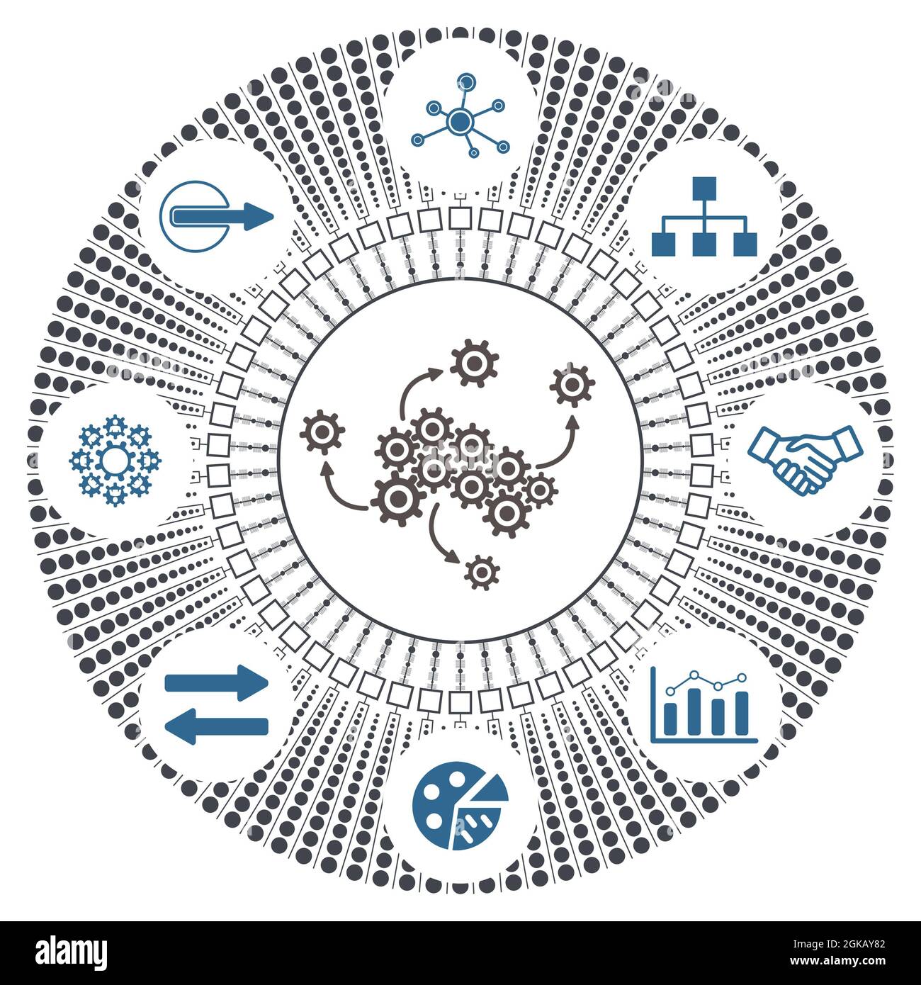 Bpo icon hi-res stock photography and images - Alamy