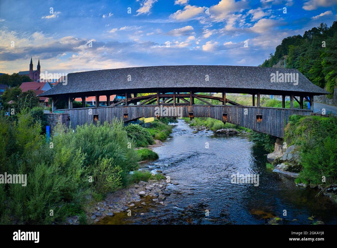 Forbach Schwarzwald Black Forest Germany Stock Photo - Alamy
