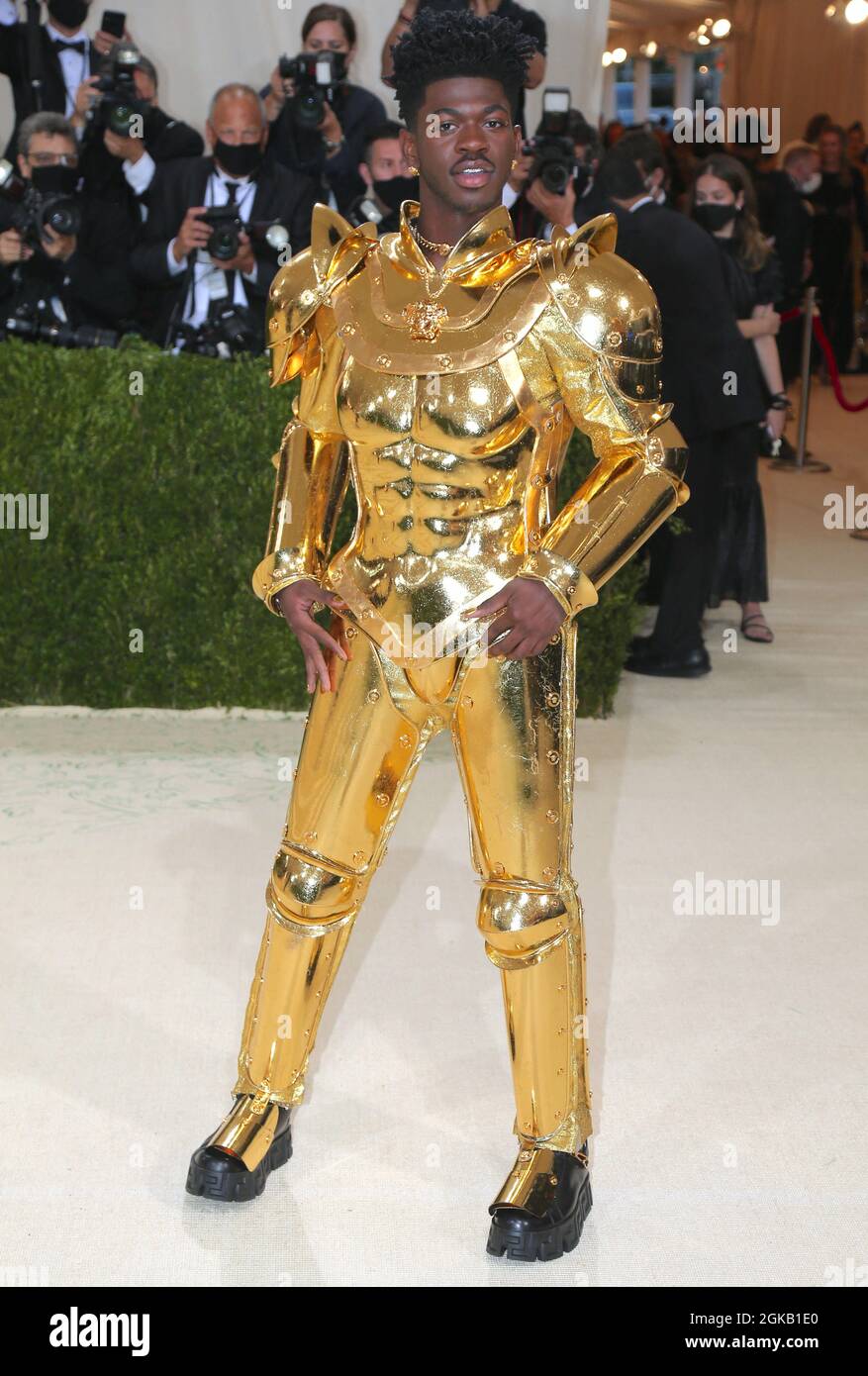 New York, USA. 13th Sep 2021. Lil Nas X attending the Metropolitan ...