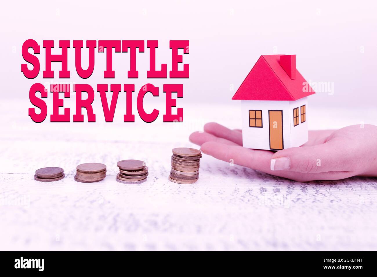 Text showing inspiration Shuttle Service. Business showcase intended to ...