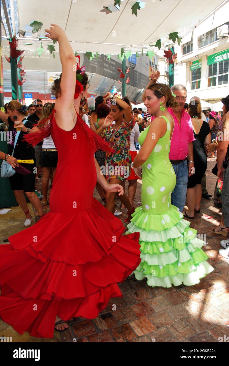 Malaga fair dance hi-res stock photography and images - Alamy